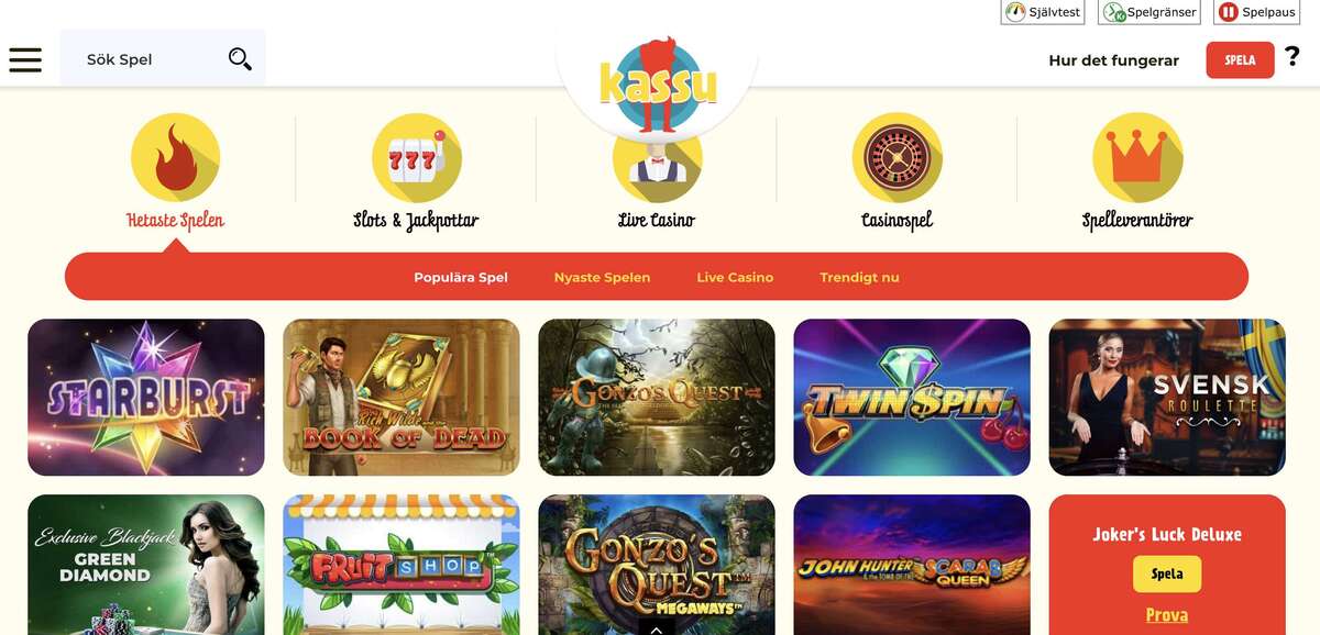 Kassu Casino Bonus » Ta reda på mer om detta casino här!